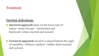 Masticatory space infection | PPTX