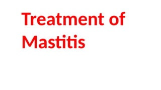 Mastitis-1.pptx..Incidence of mastitis and causes | PPTX