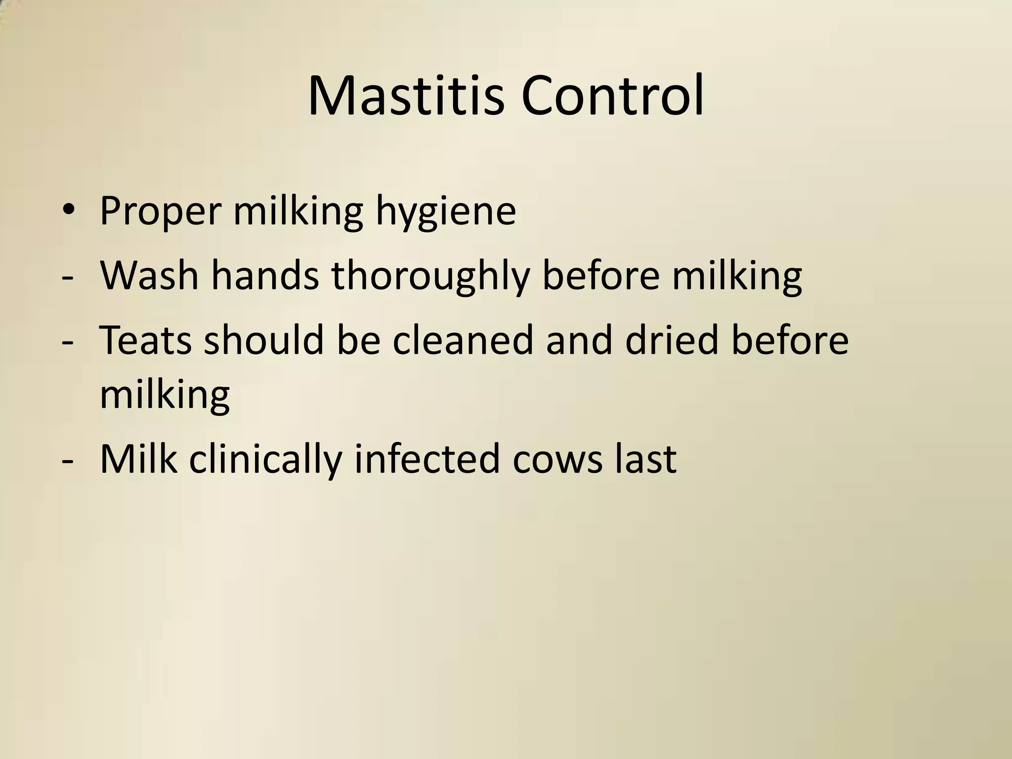 Mastitis | PPTX