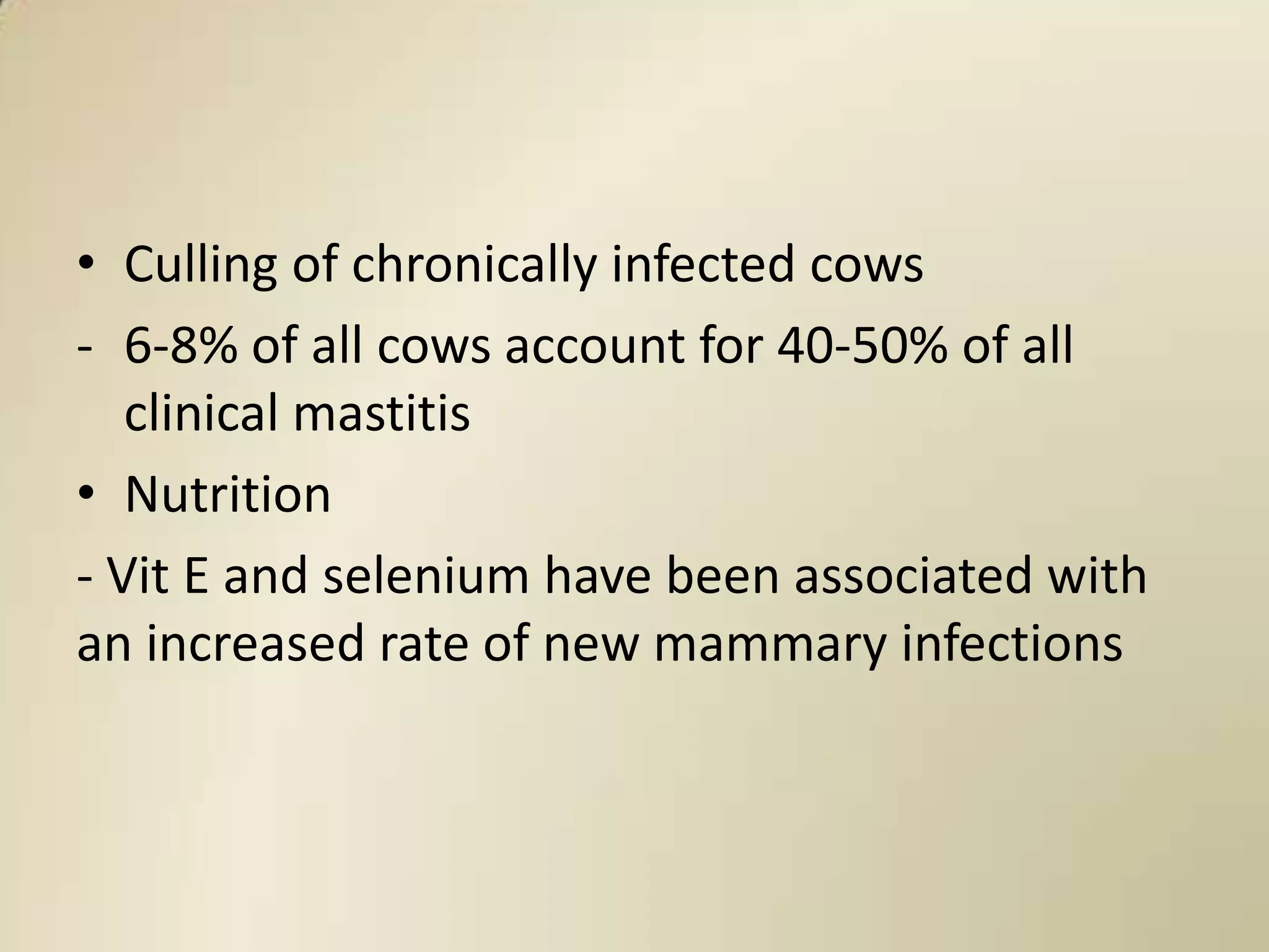 Mastitis | PPTX