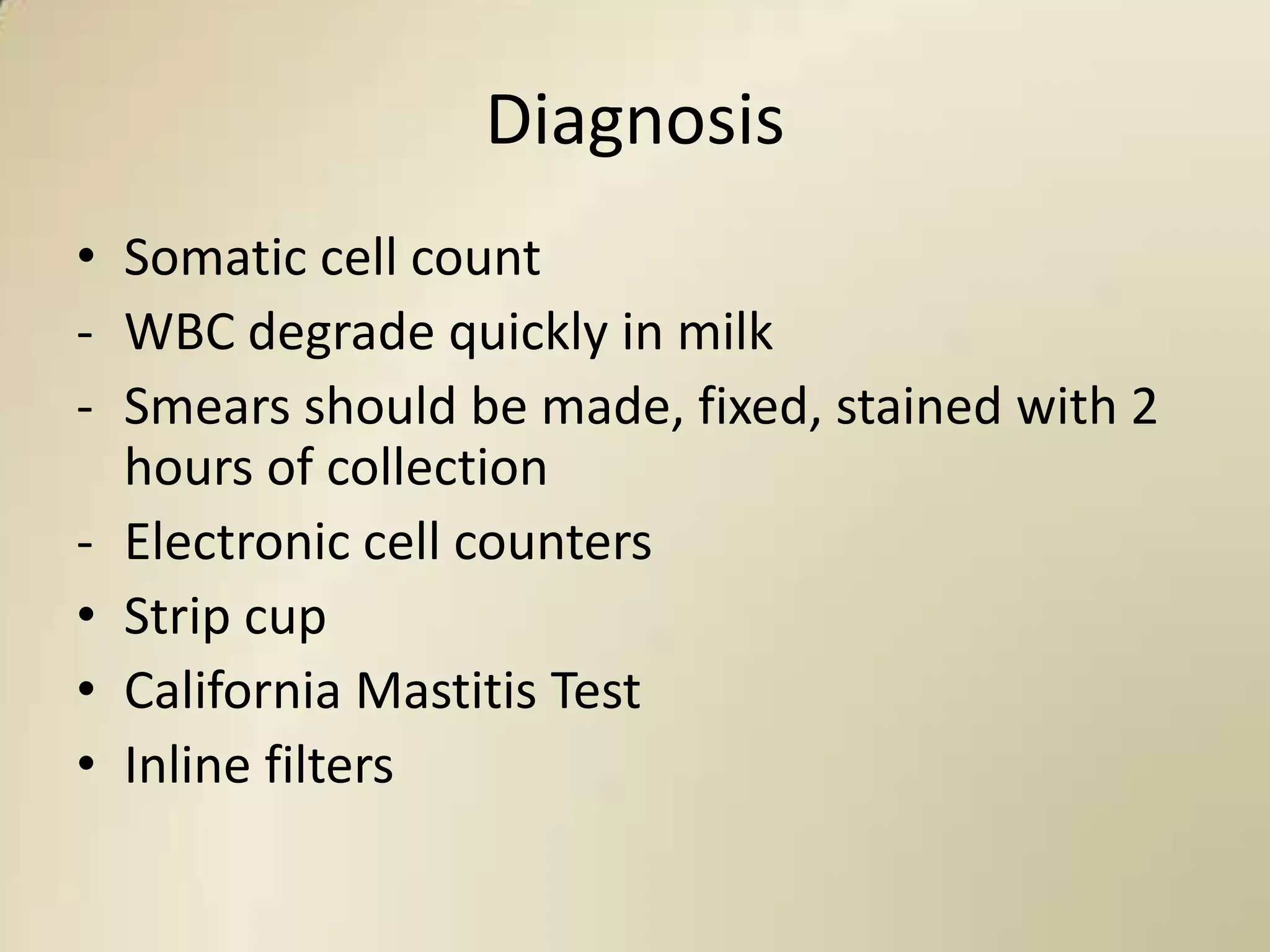 Mastitis | PPTX