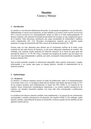 Mastitis | PDF