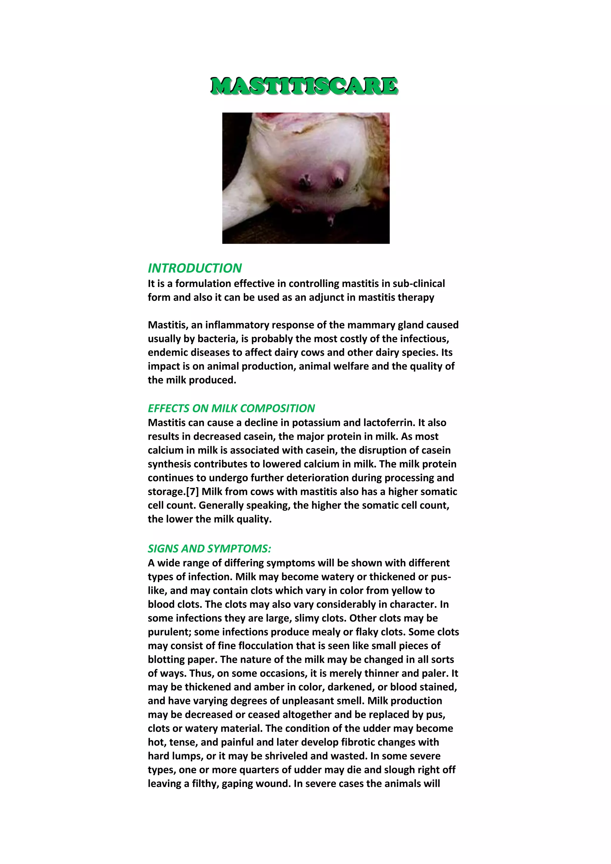 Mastitiscare | PDF