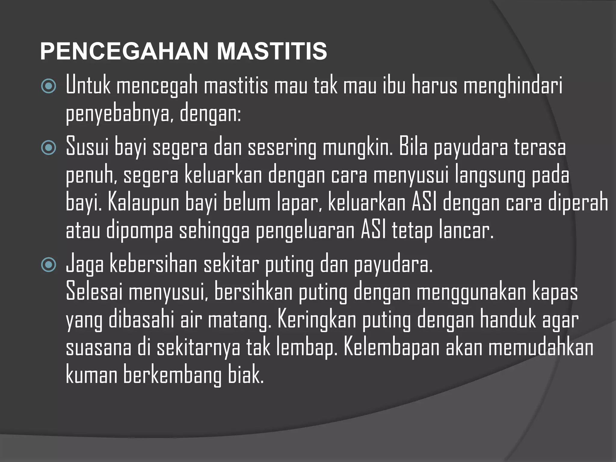 Mastitis | PPTX