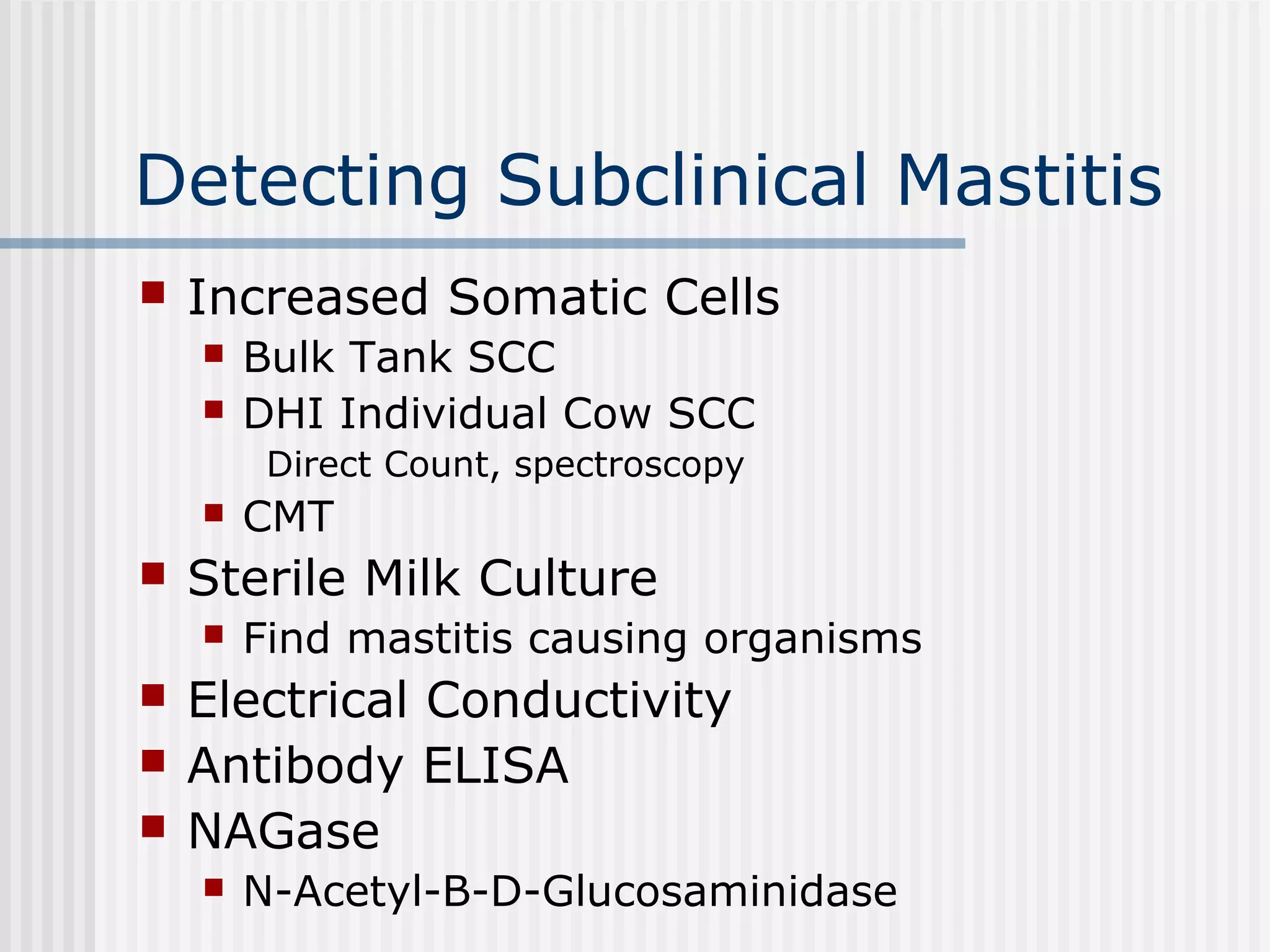 Mastitis | PPT
