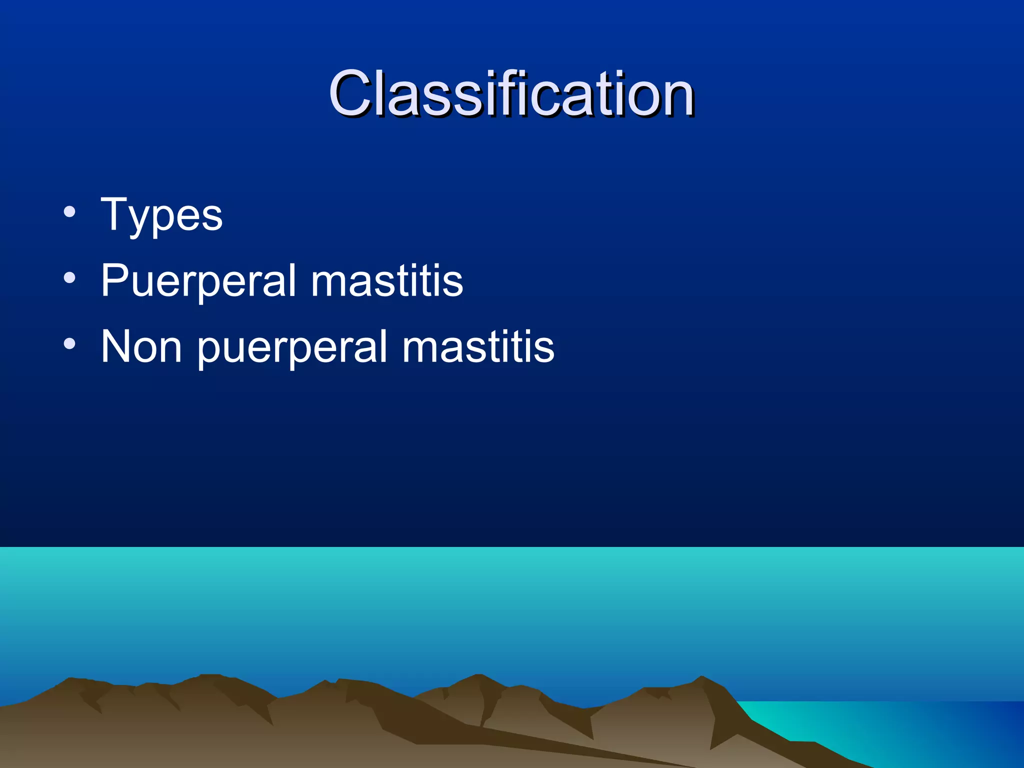 Mastitis | PPT