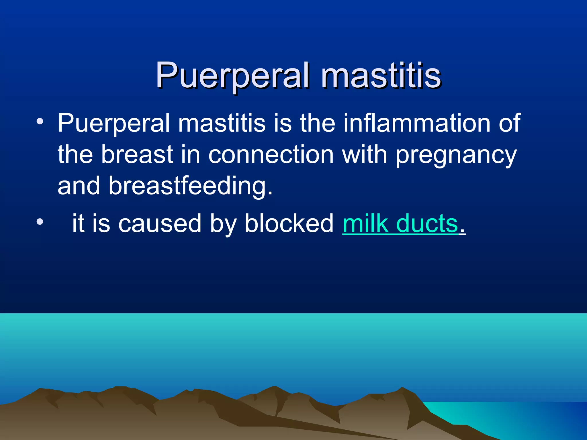 Mastitis | PPT
