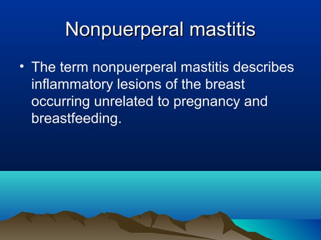 Mastitis | PPT