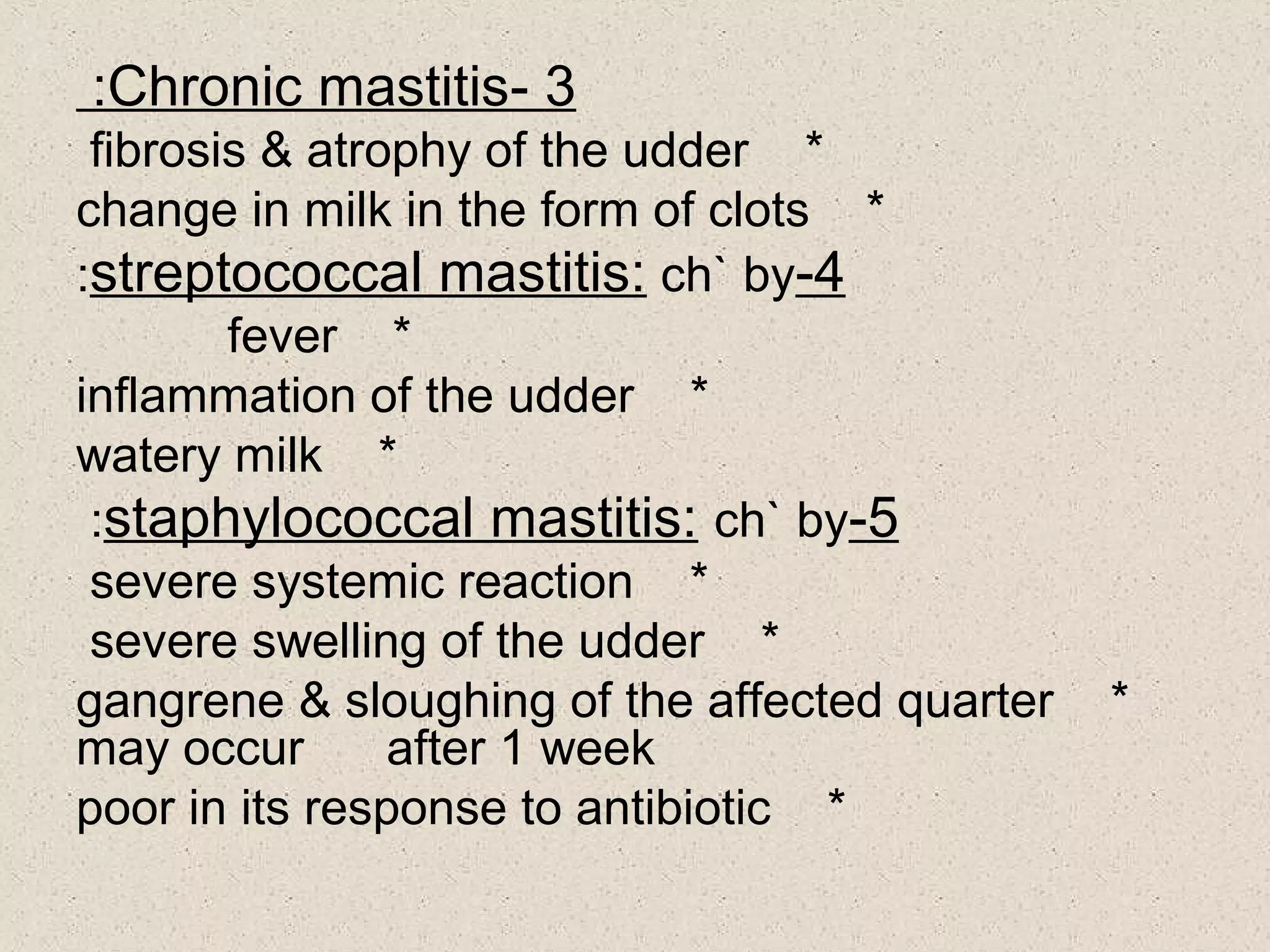 Mastitis | PPS