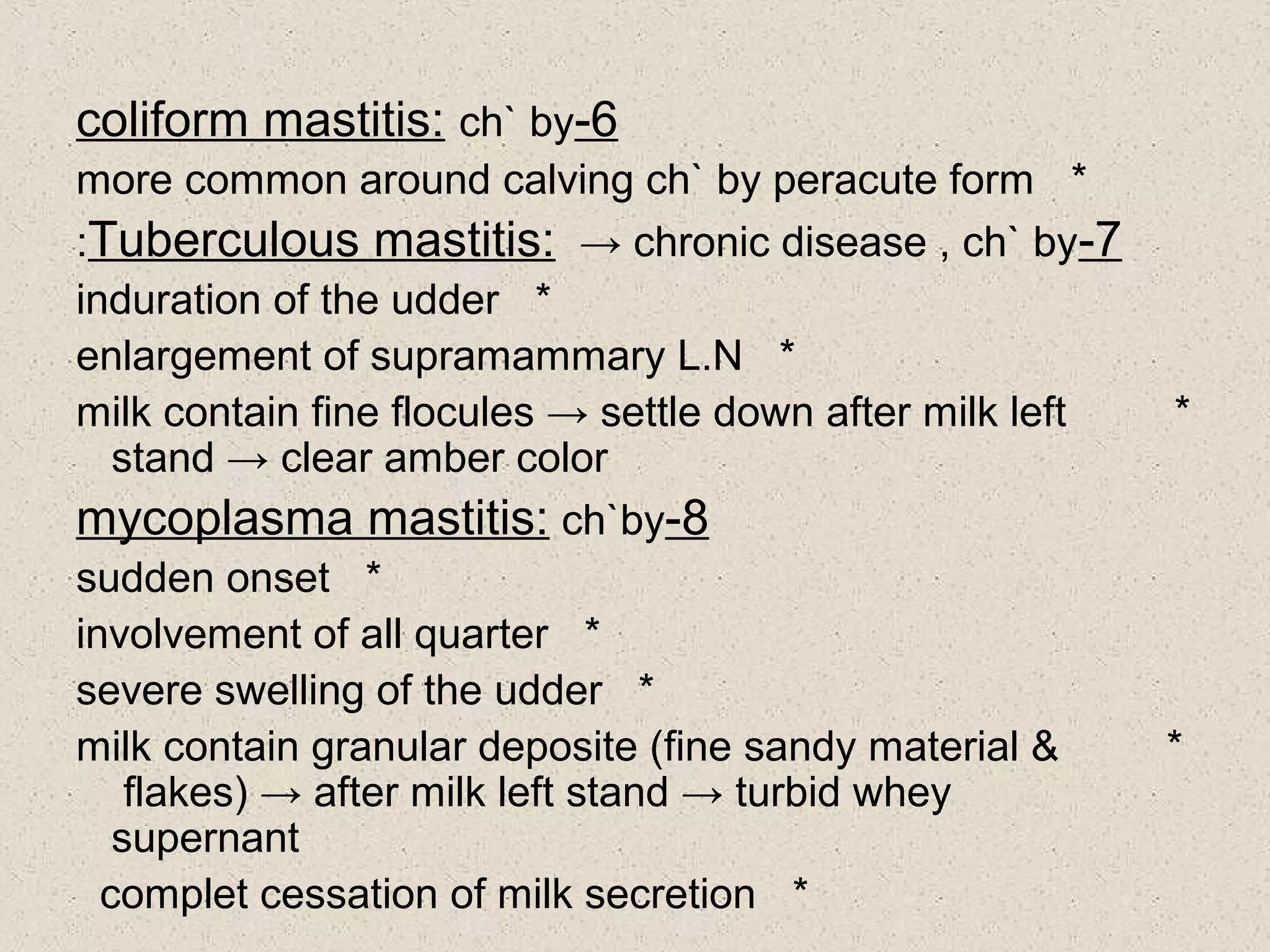 Mastitis | PPS