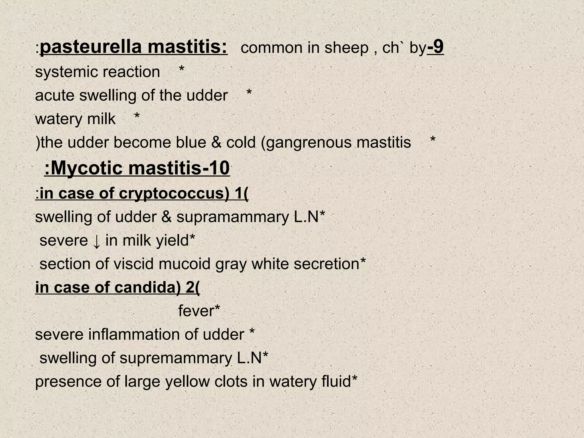 Mastitis | PPS