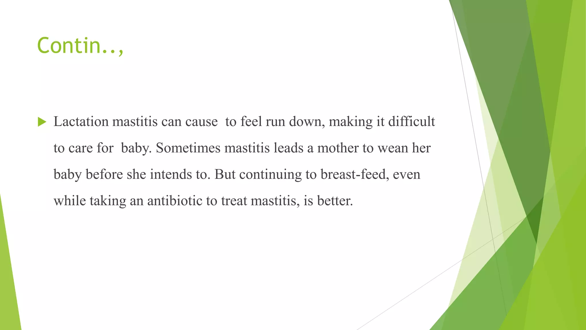 Mastitis | PPTX