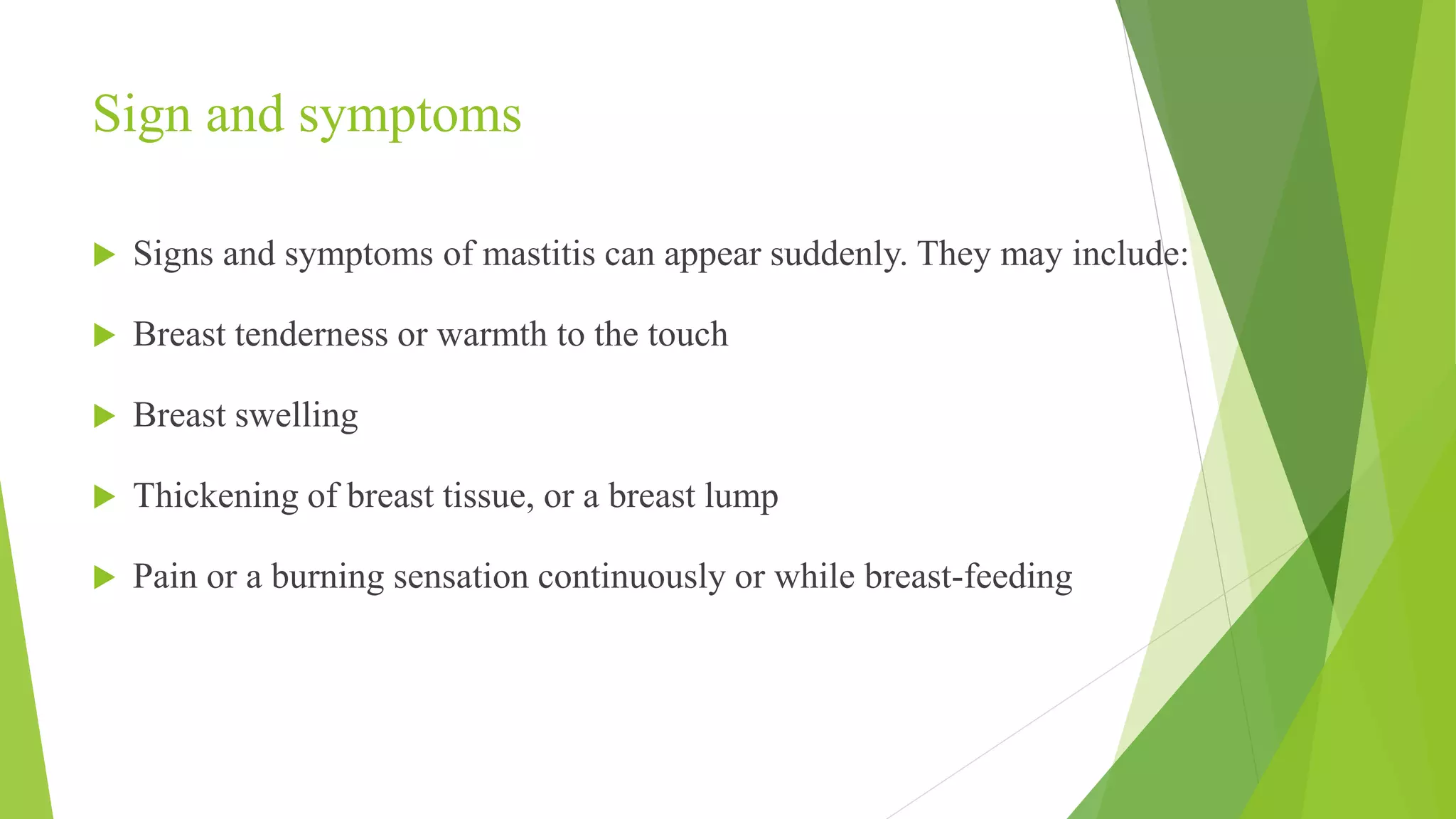 Mastitis | PPTX