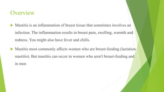Mastitis | PPTX
