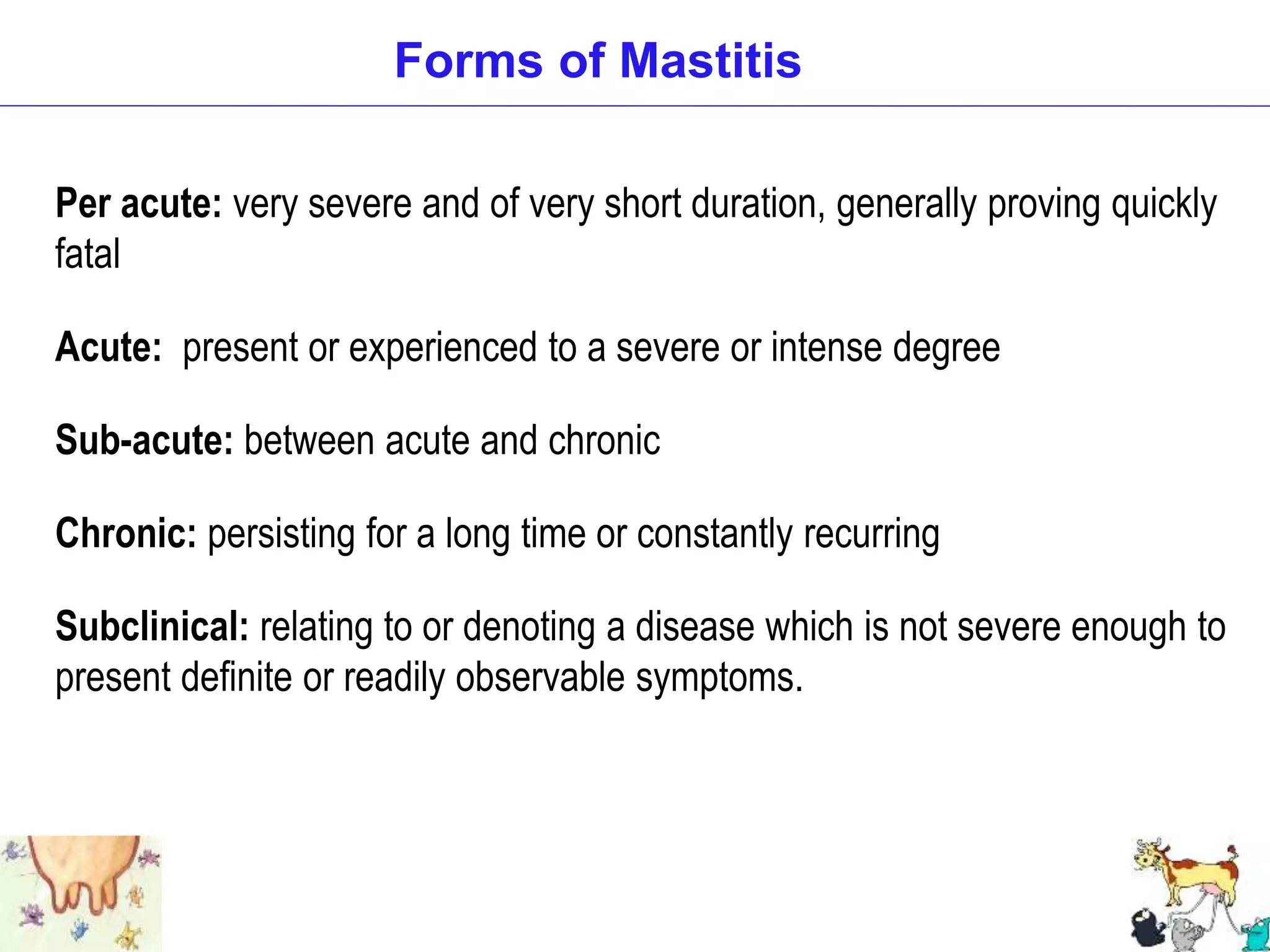 Mastitis | PPTX