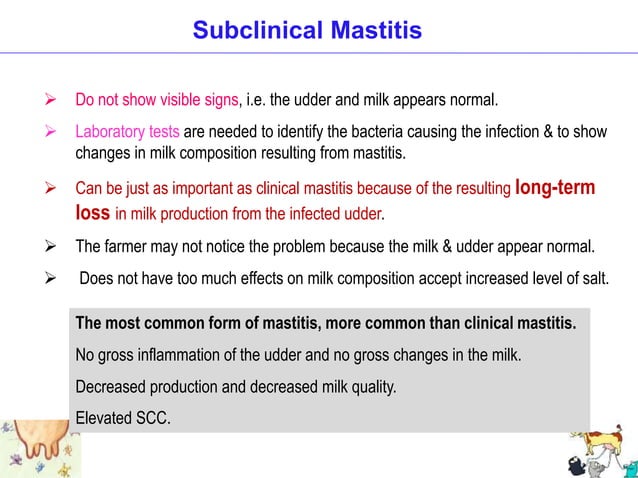 Mastitis | PPTX | Ear, Nose and Throat Conditions | Diseases and Conditions