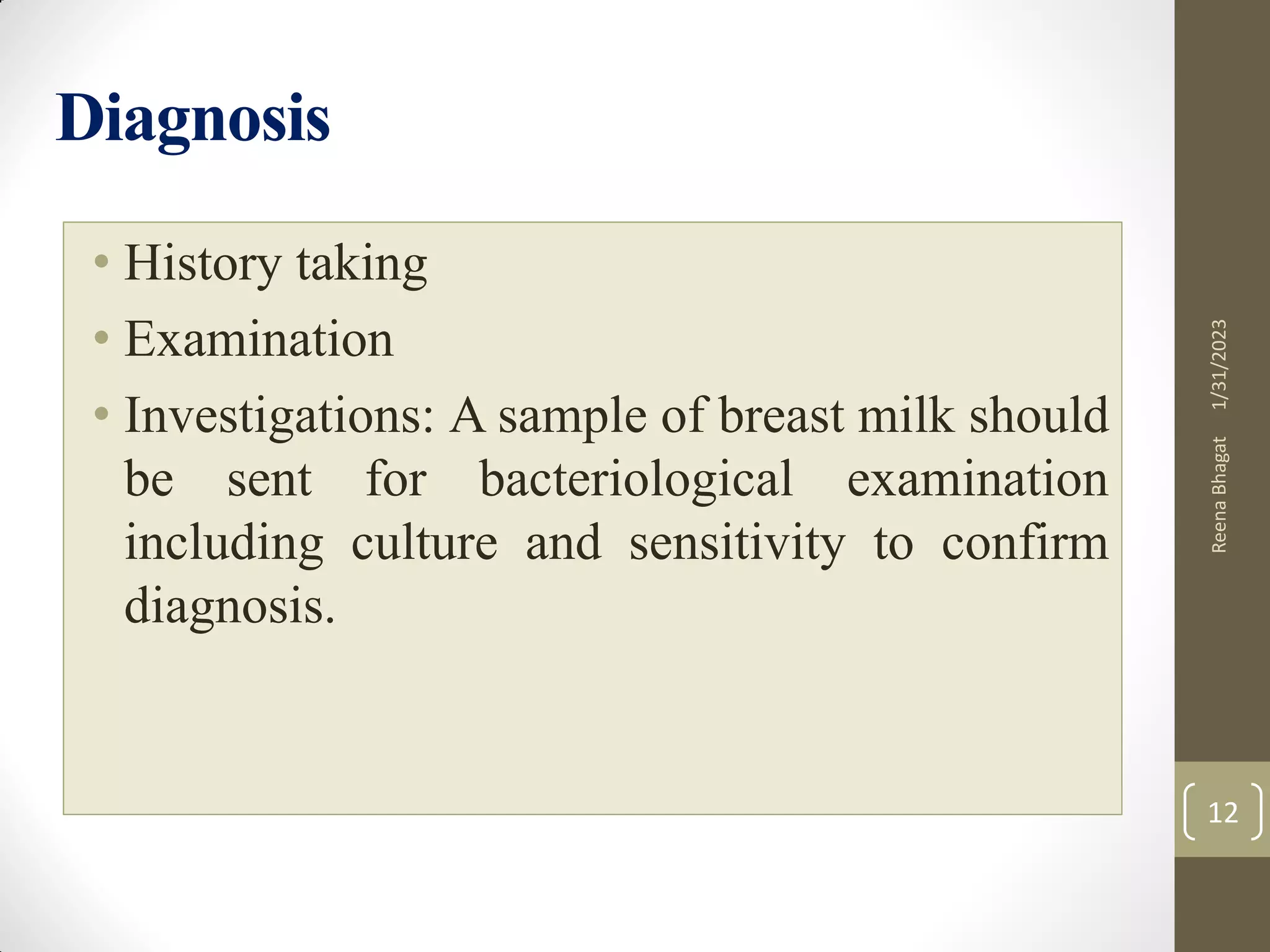 mastitis.pdf | Infectious Diseases | Diseases and Conditions