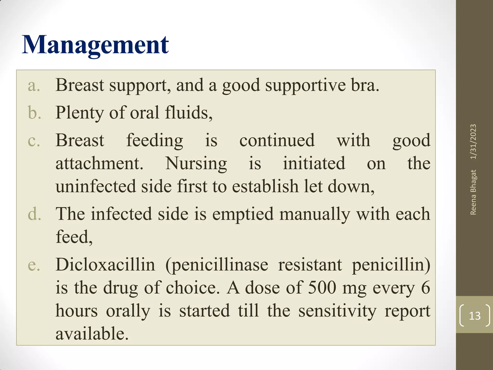 mastitis.pdf | Infectious Diseases | Diseases and Conditions