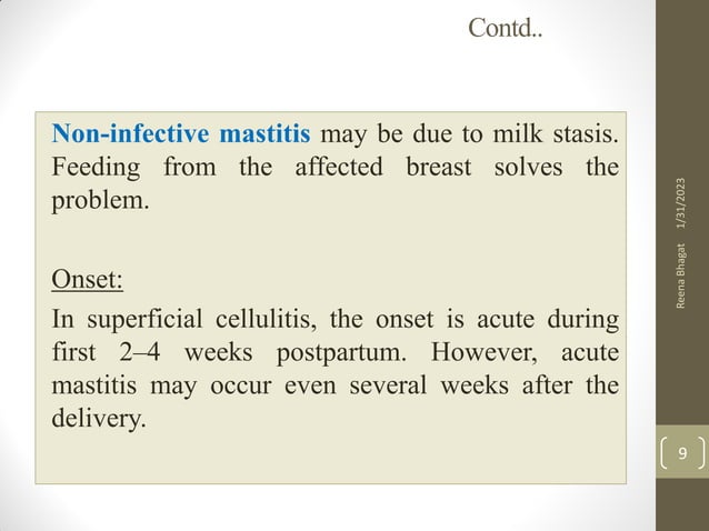 mastitis.pdf | Infectious Diseases | Diseases and Conditions