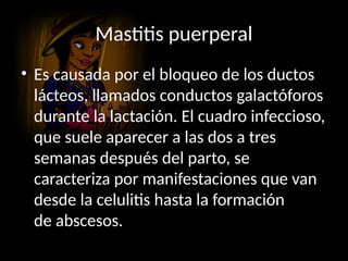 MASTITIS -infeccion de la glandula mamaria | PPTX