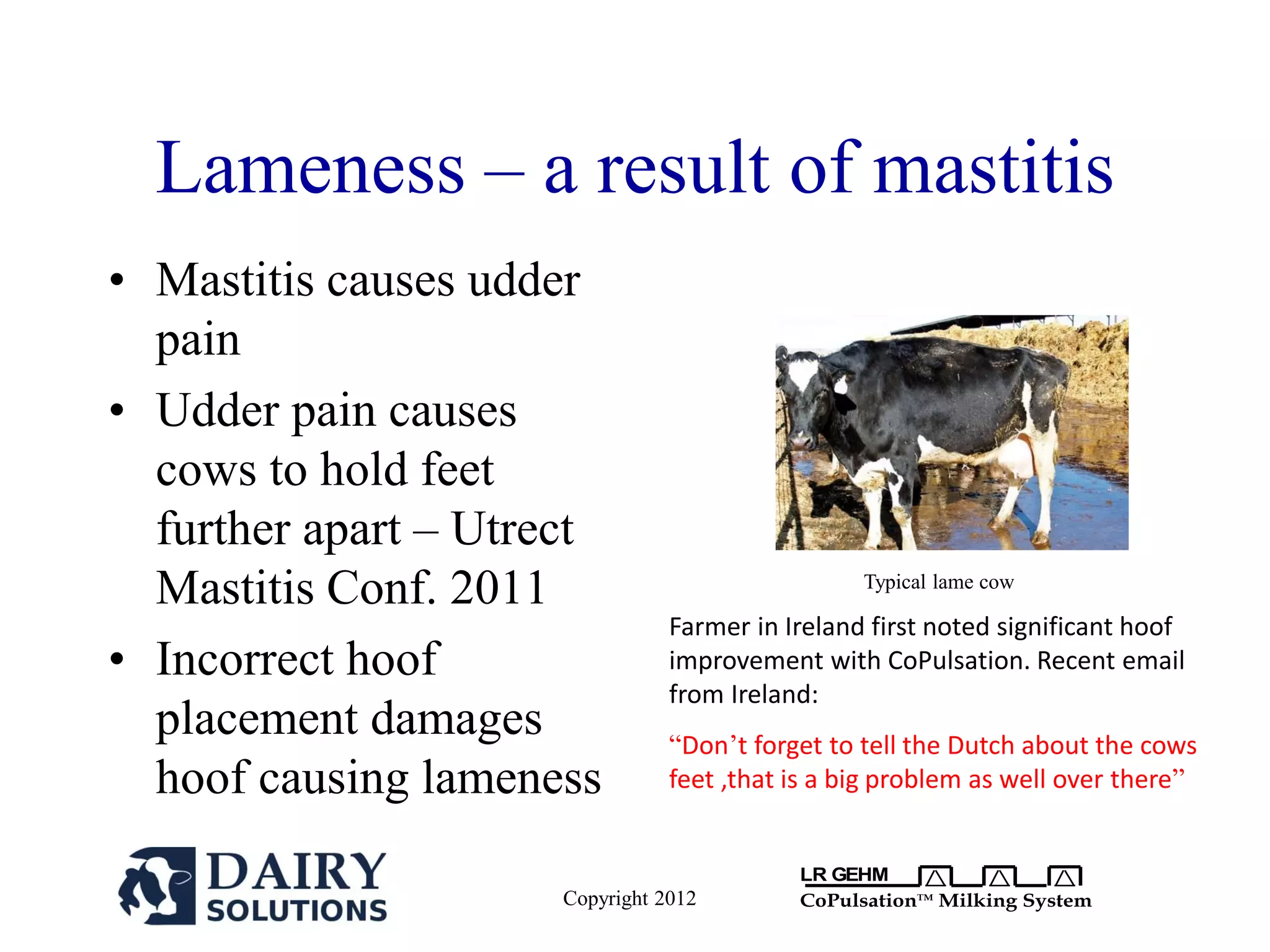 Mastitis and milking machines | PDF