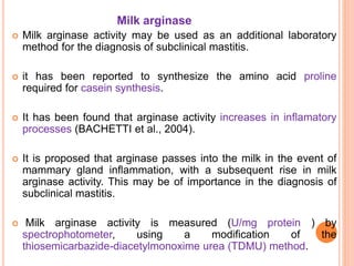 MASTITIS DIAGNOSIS by ADIL RASOOL PARAY | PPTX