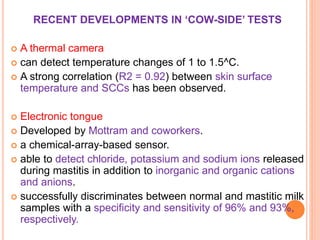 MASTITIS DIAGNOSIS by ADIL RASOOL PARAY | PPTX