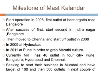 Mast kalandar- QSR | PPTX