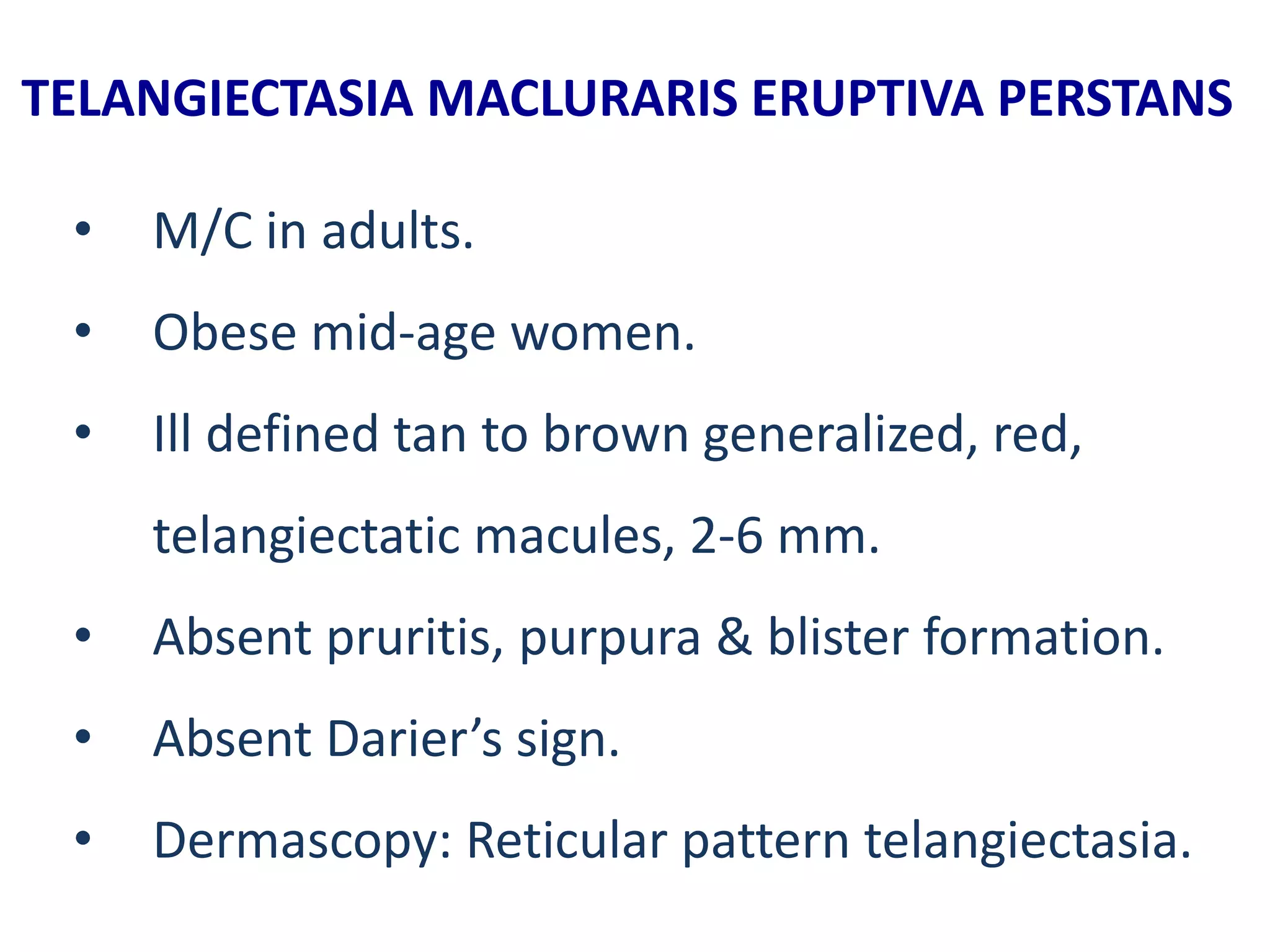 Mastocytosis (Cutaneous and Systemic) | PPTX