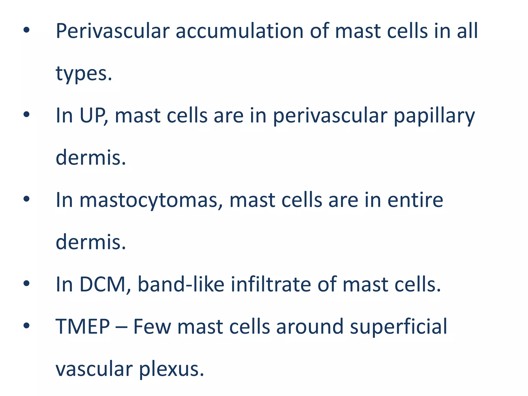 Mastocytosis (Cutaneous and Systemic) | PPTX