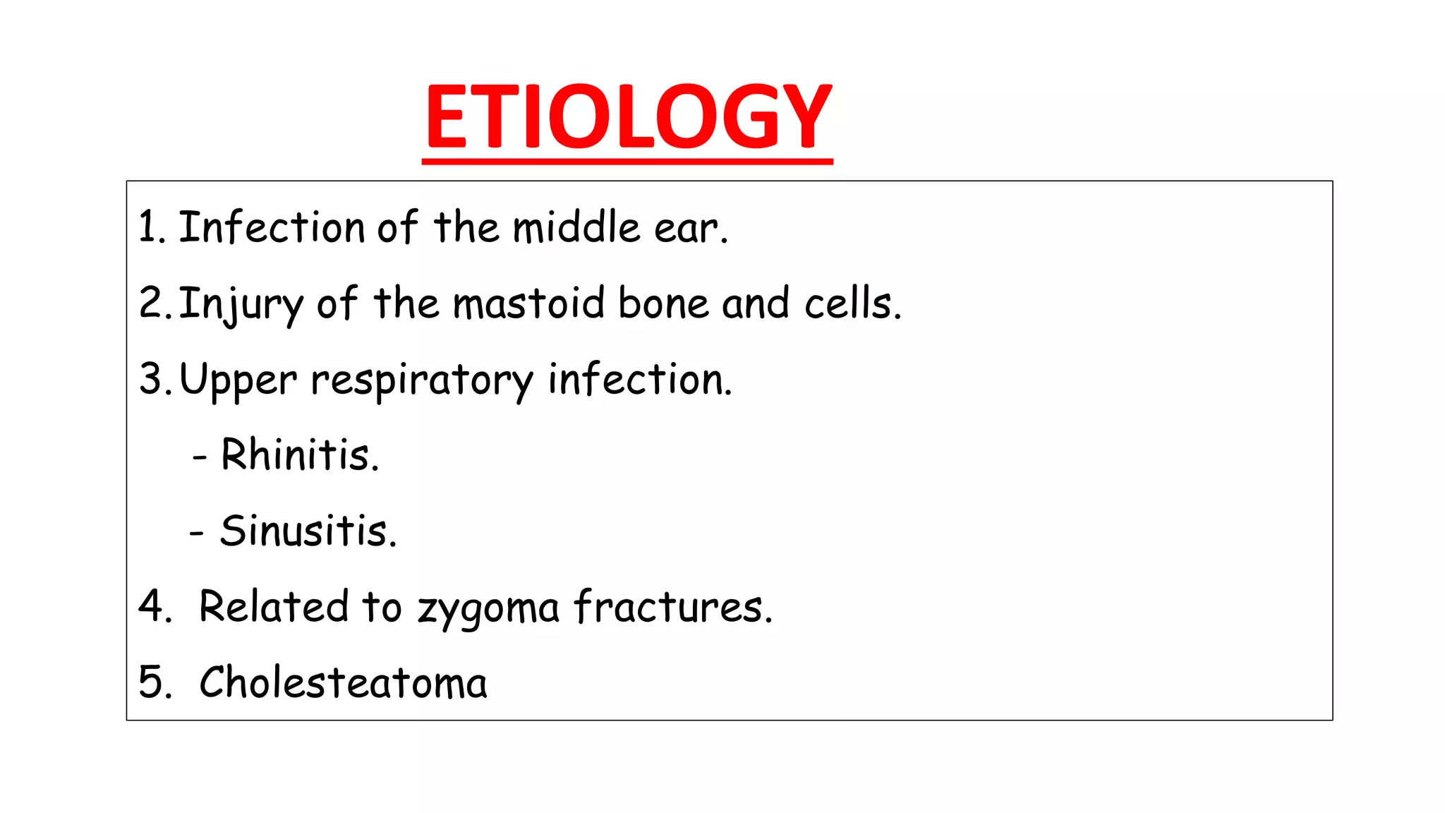 Mastoditis 170811051118 | PDF