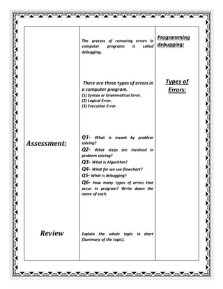 Lesson Plan | PDF