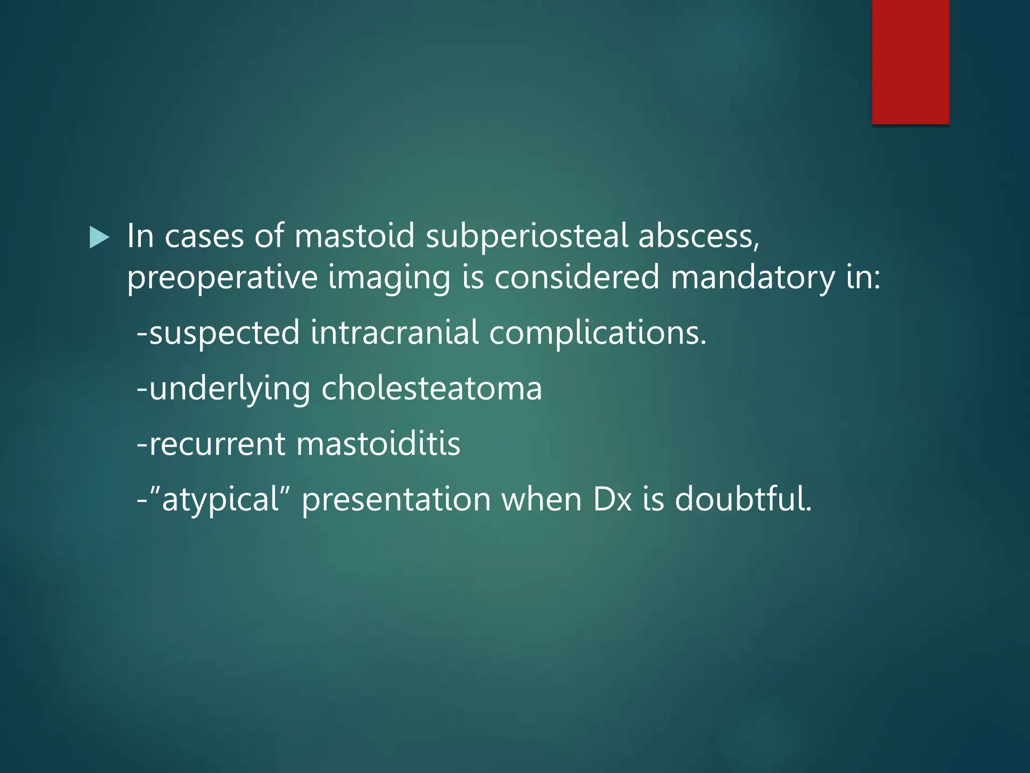 MASTOID ABSCESS, ear nose and throat presentation | PPT