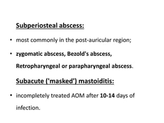 Mastoid diseases imaging | PPTX
