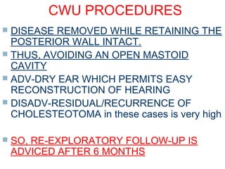 Mastoidectomy | PPT
