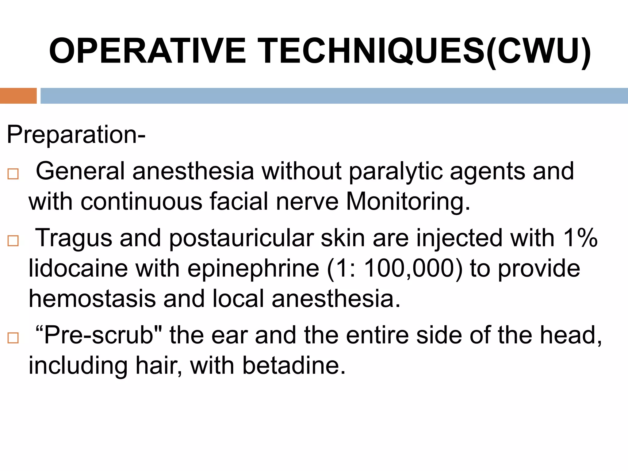 Mastoidectomy; Types, Indications, Procedure | PDF