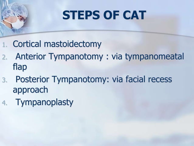 Mastoidectomy (by drdhiru456) | PPTX