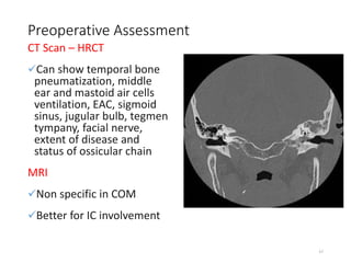 MASTOIDECTOMY (BY DR.RICHARD & DR.BUKUKU) | PPT