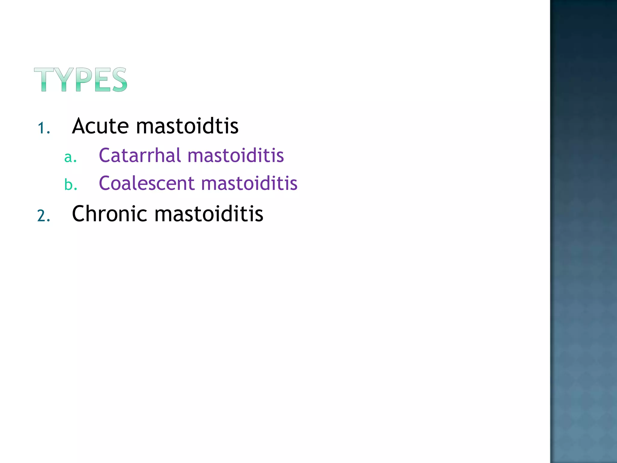 Mastoiditis | PPTX