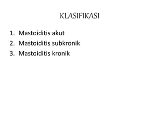 Mastoiditis | PPTX