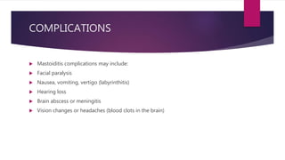 Mastoiditis | PPTX