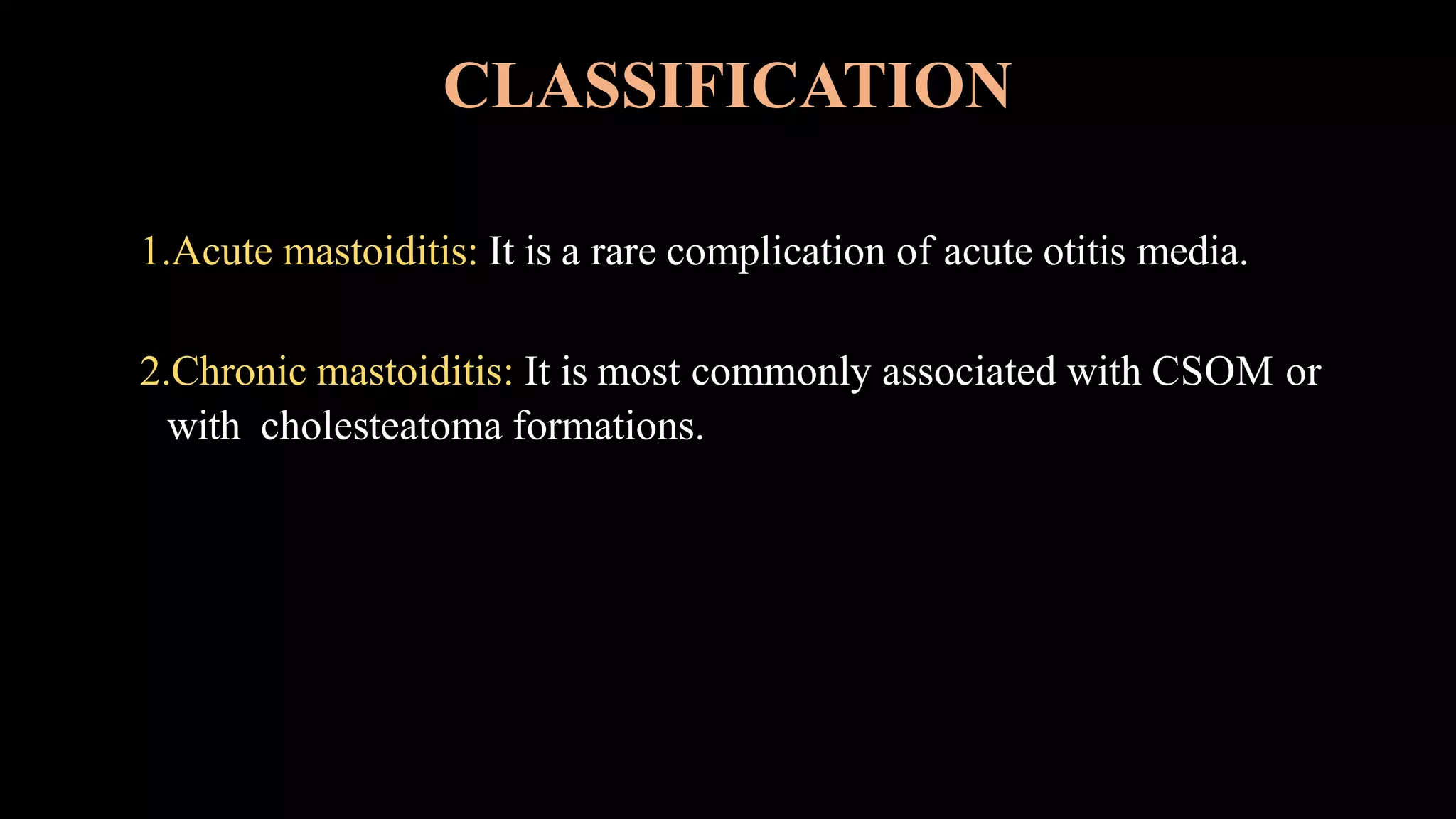 Mastoiditis | PPTX