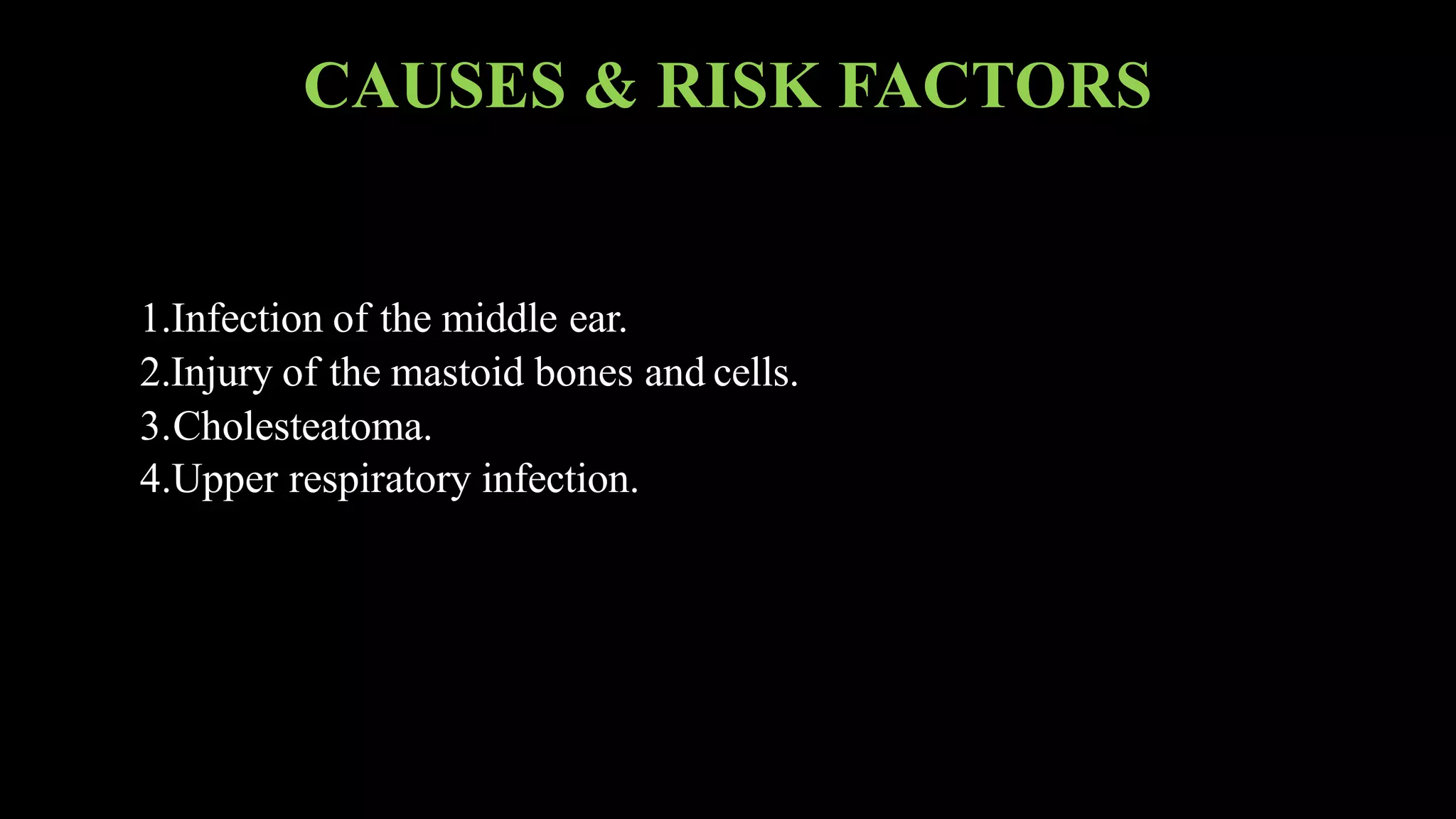 Mastoiditis | PPTX