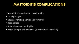 Mastoiditis | PPT