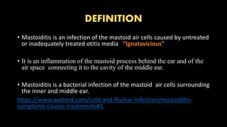 Mastoiditis | PPTX