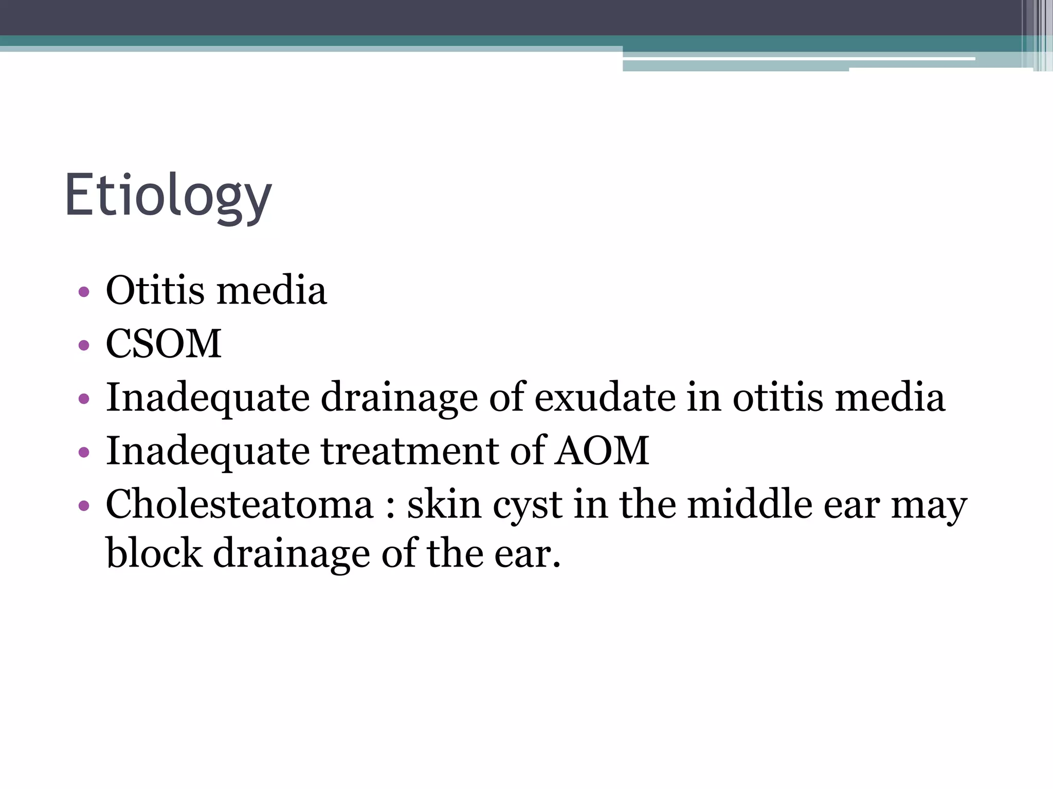 Mastoiditis | PPTX