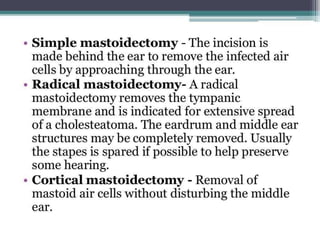 mastoiditis | PDF