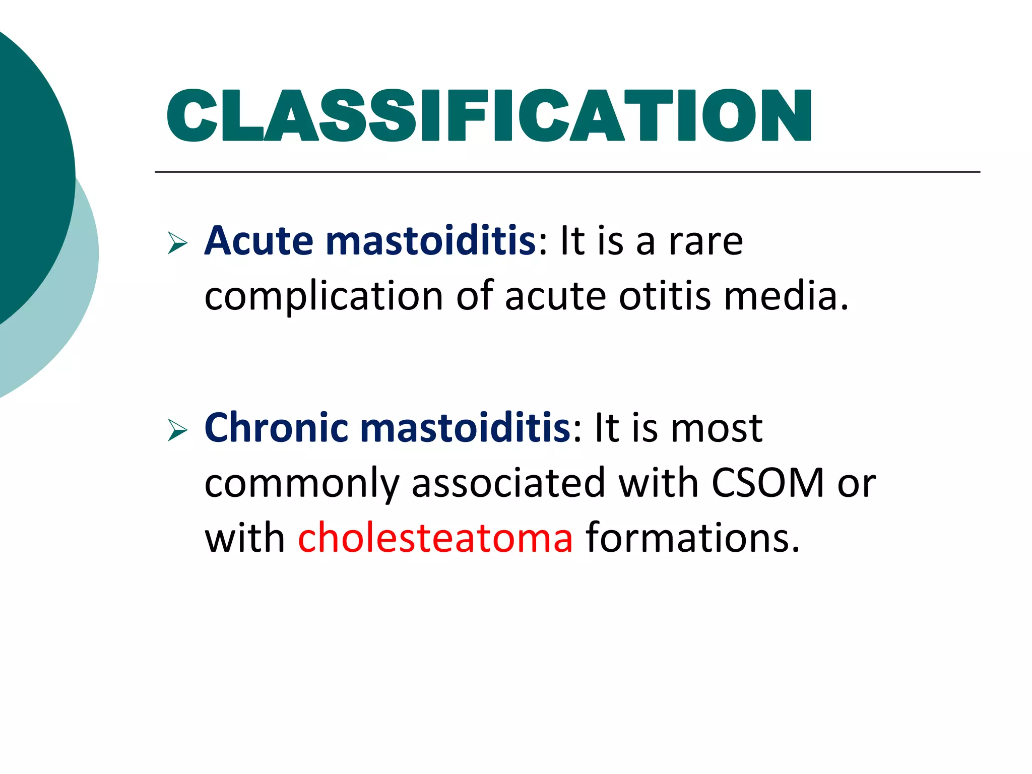 Mastoiditis | PDF