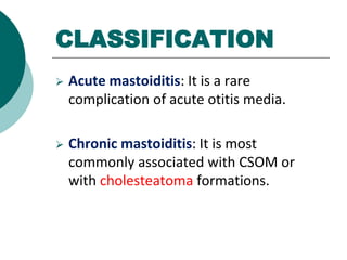 Pathophysiology Of Mastoiditis Slideshare
