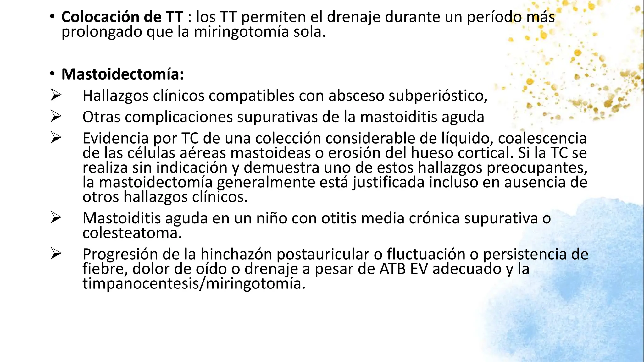 MASTOIDITIS AGUDA EN NIÑOS. Definicion, clasificacion y tratamiento | PPTX